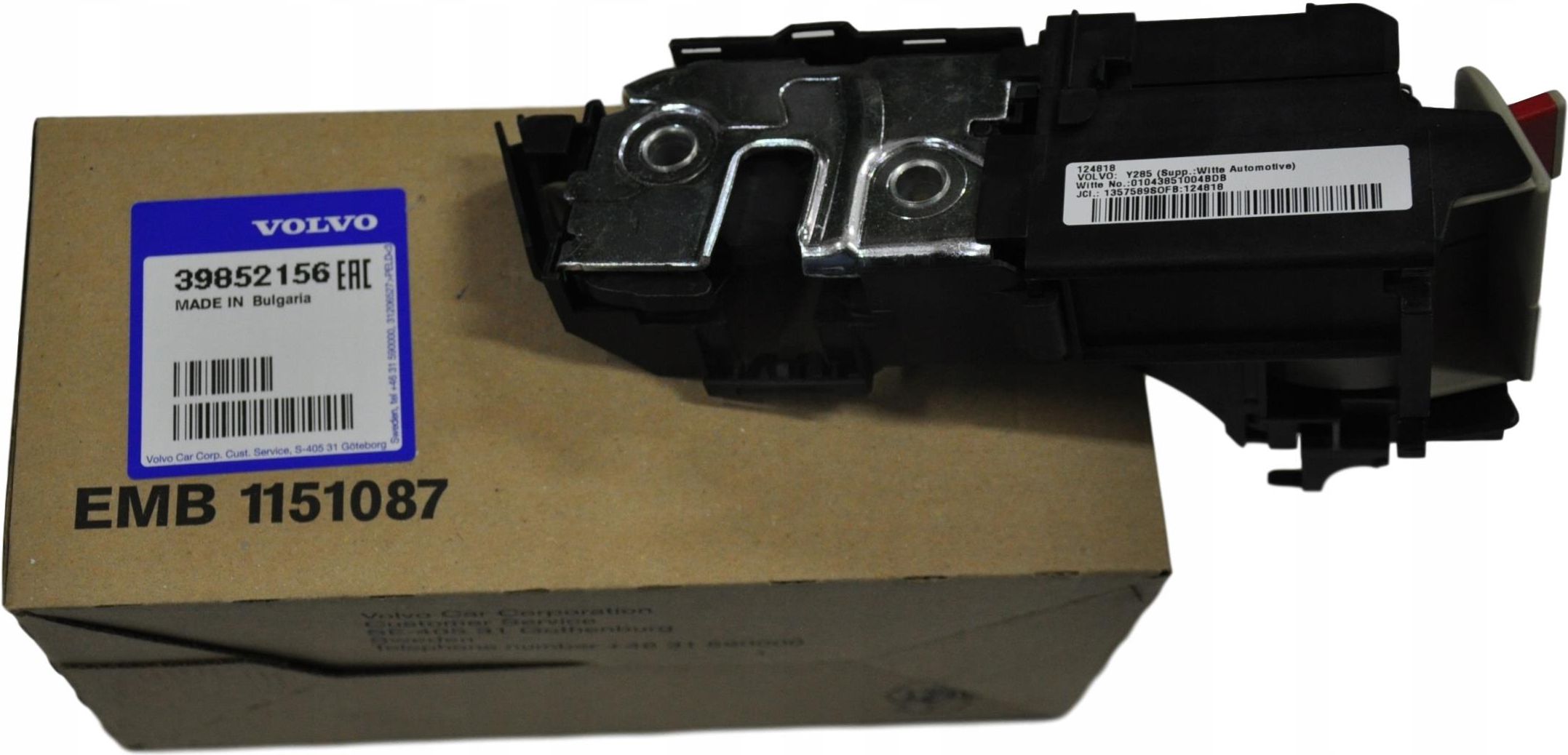 Volvo 31218475 30799688 V60 Xc60 V70 Xc70 Zamek Kanapy Tył Lewy ...