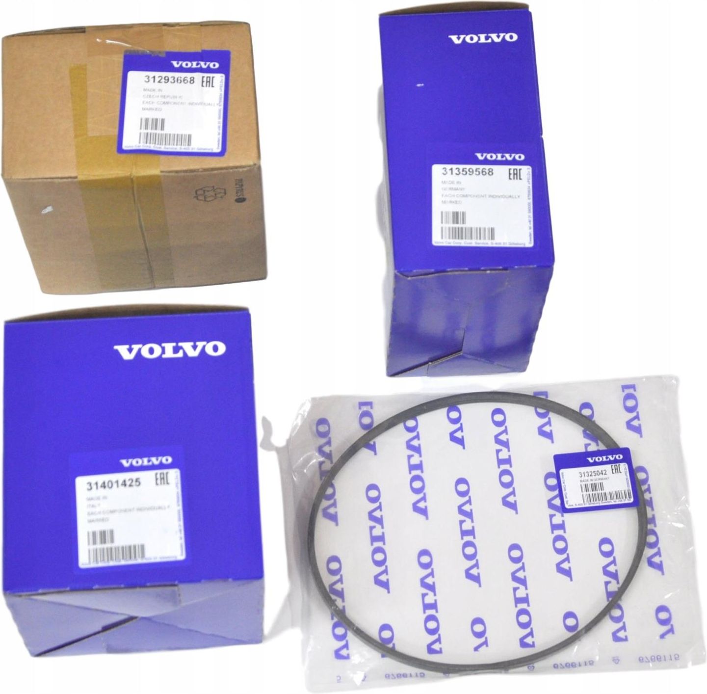 Mechanizm rozrządu Volvo 31359568 31293668 V50 Rozrząd Pompa Napinacz ...