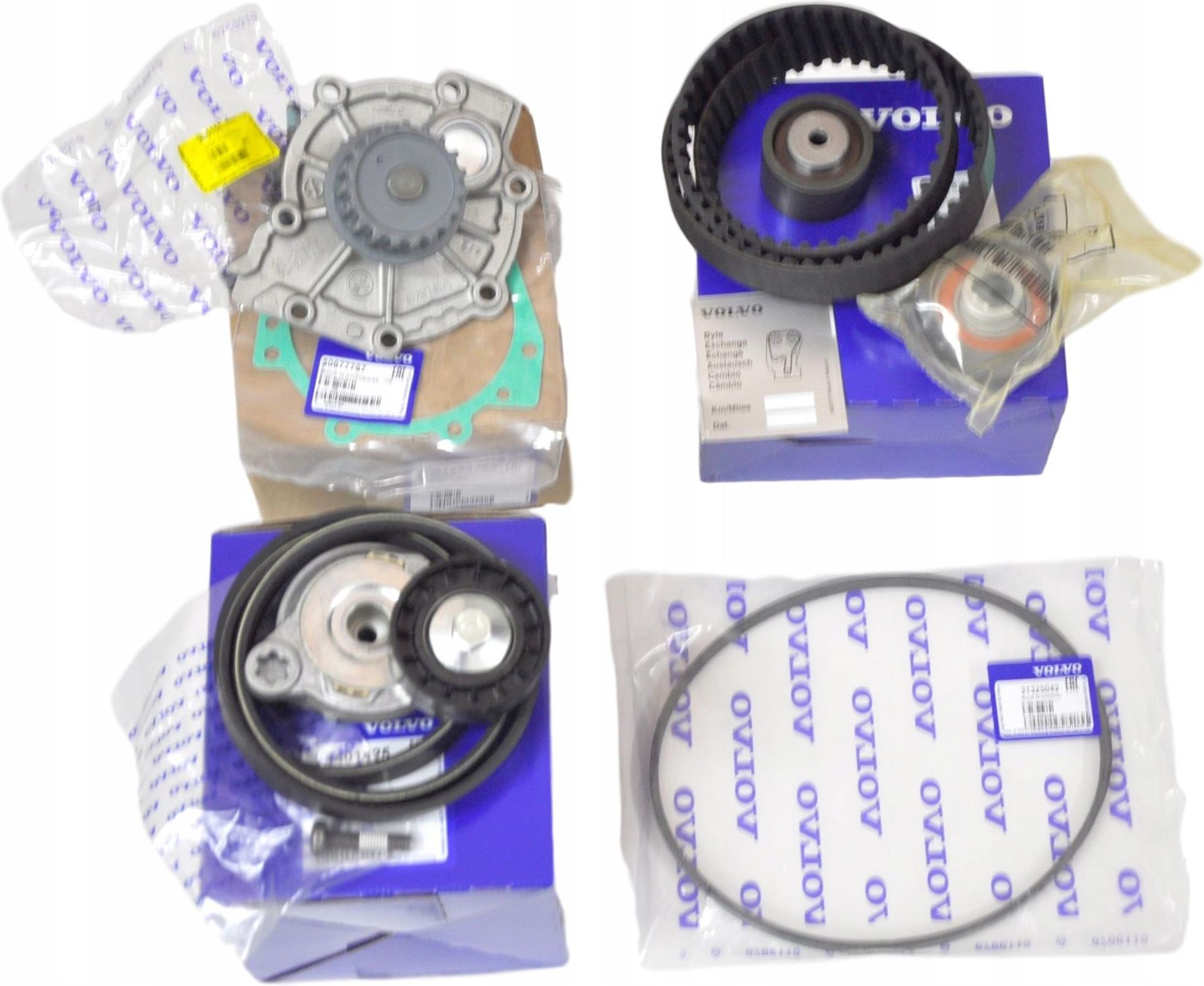 Mechanizm rozrządu Volvo 31359568 31293668 Xc70 Rozrząd Pompa Napinacz ...