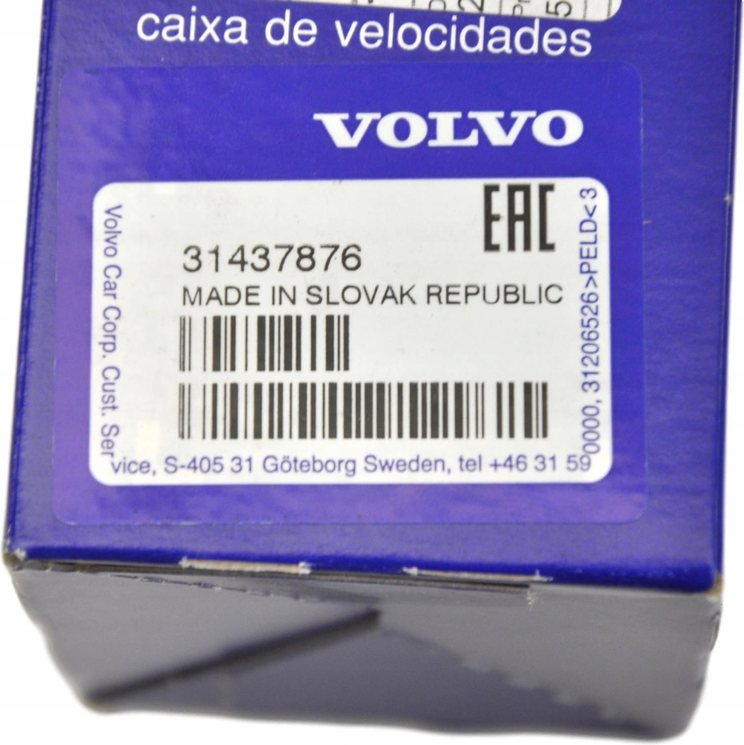 Gałka zmiany biegów Volvo 31437876 S80 Xc60 Galka Zmiany Biegów Skóra ...