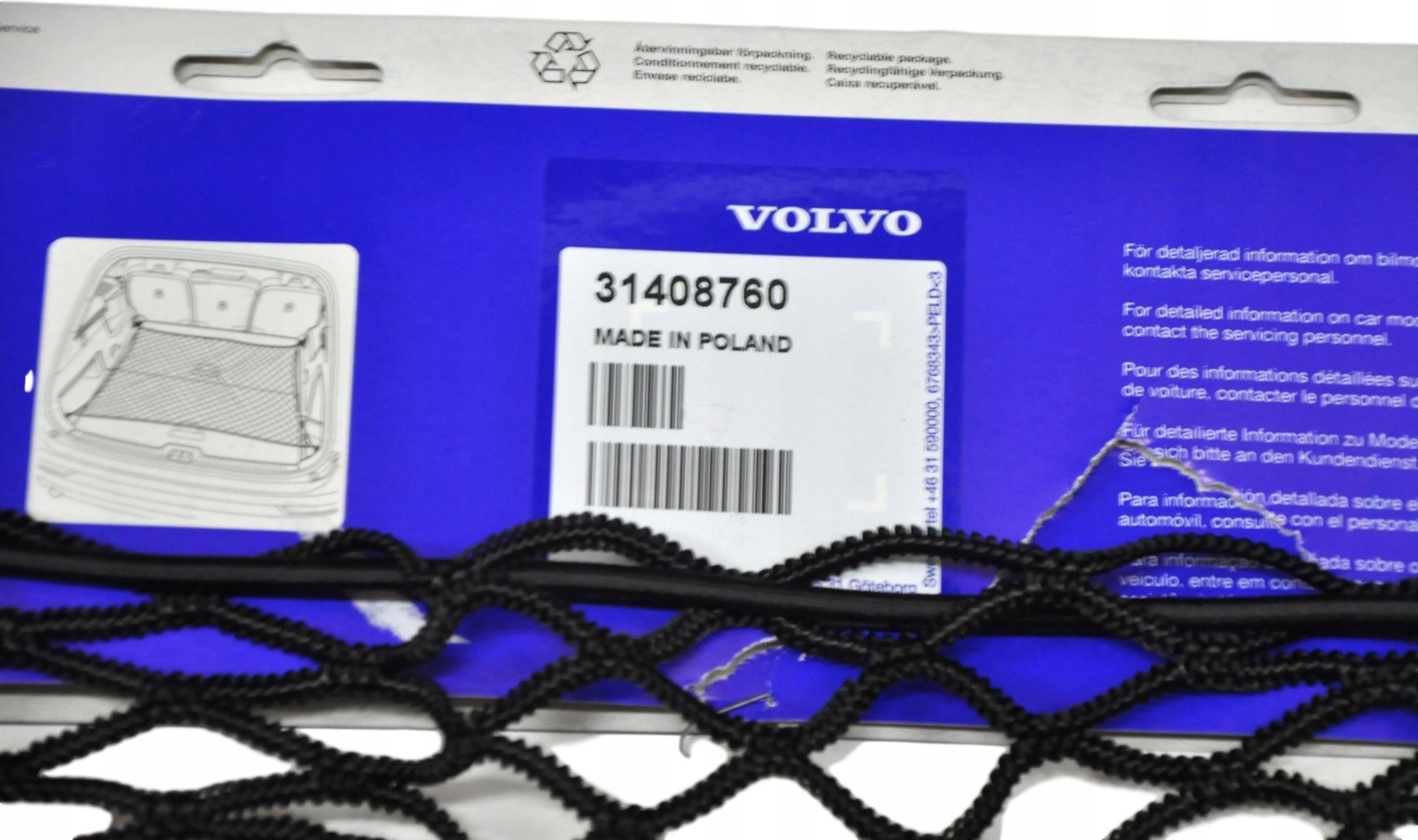 Volvo 31408760 Xc60 Xc90 Pozioma Siatka Bagażnika - Opinie i ceny na ...