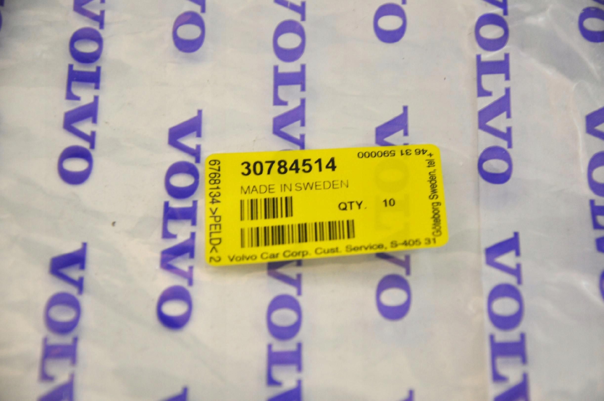 Drzwi samochodowe Volvo 30784514 S80 V70 Xc70 Xc90 Spinka Klips Listwy ...