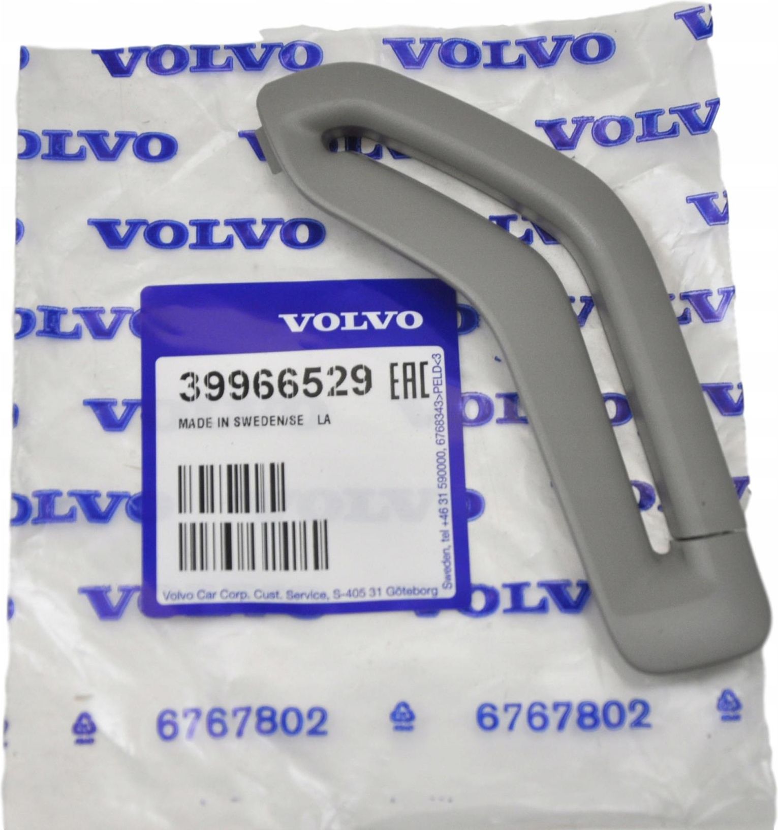 Pas bezpieczeństwa Volvo 39966529 S60 S80 V70 Xc70 Lewa Przelotka Pasa ...