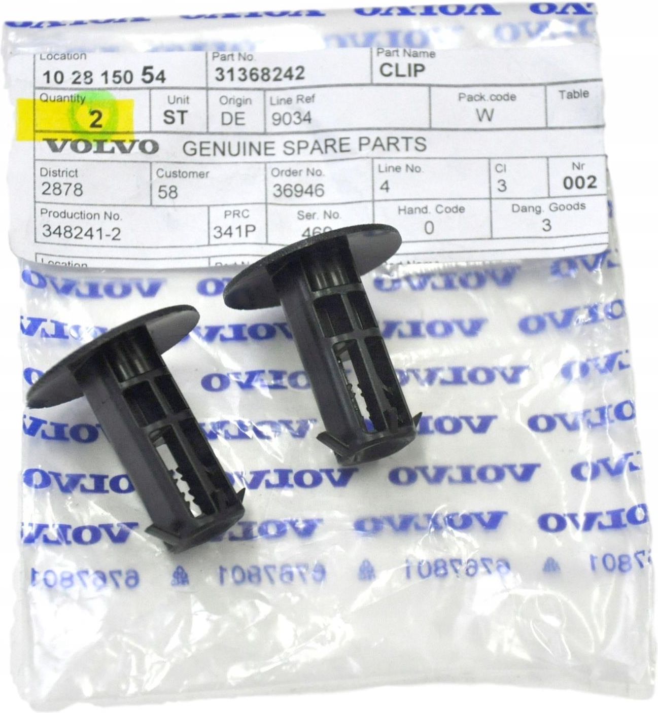 Volvo 31368242 V40 S60 V60 S80 Dluga Spinka Osłony Silnika - Opinie i ...