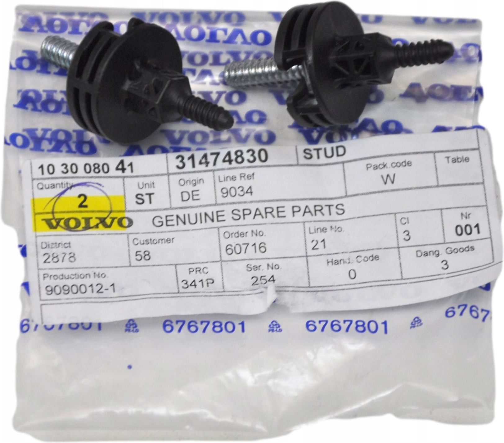 Volvo 31474830 V70 Xc70 S90 V90 Śruba Górnej Osłony Silnika - Opinie i ...