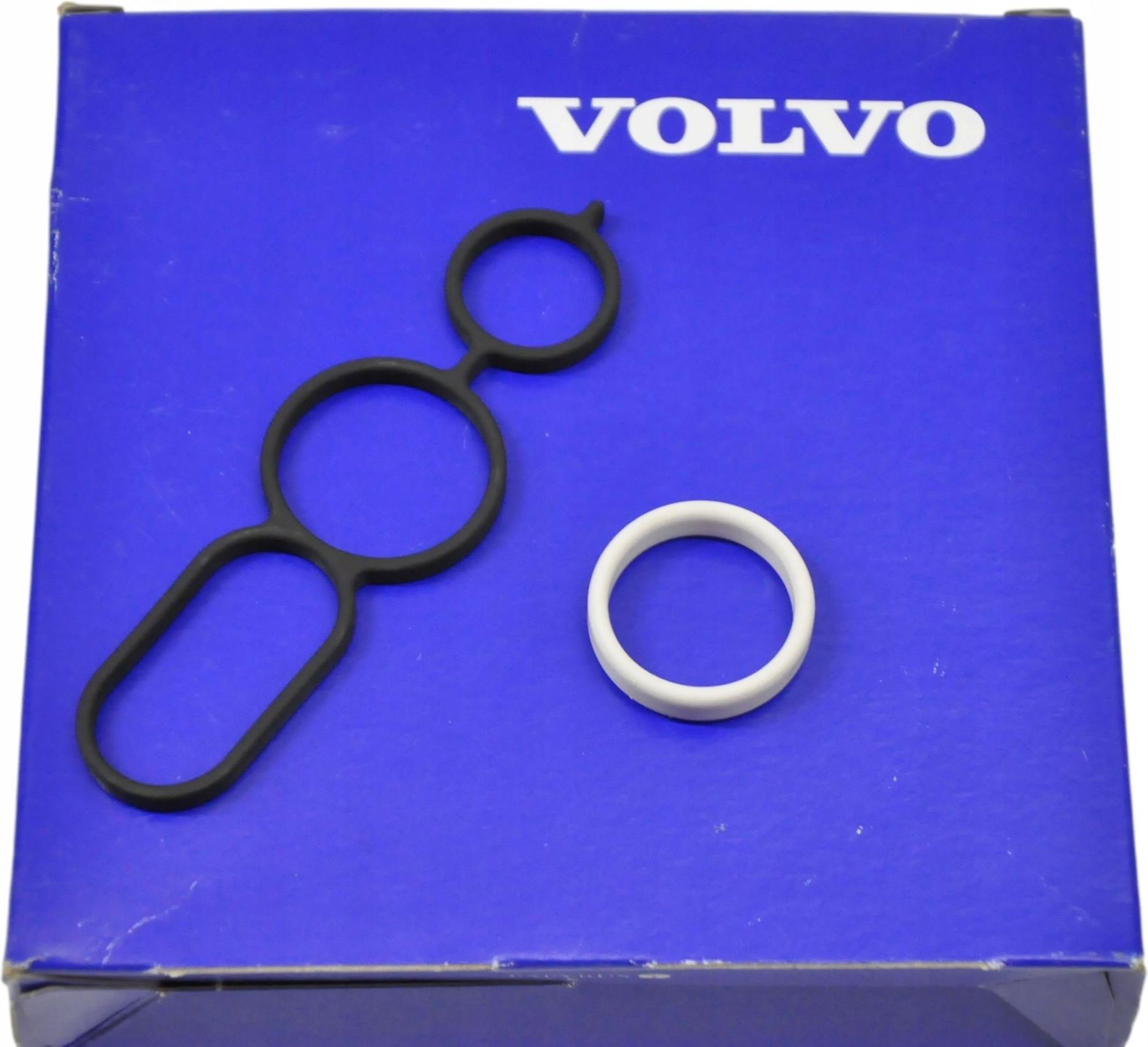 Volvo 8642421 8642828 S40 V50 Uszczelki Podstawy Filtra Oleju Kpl ...