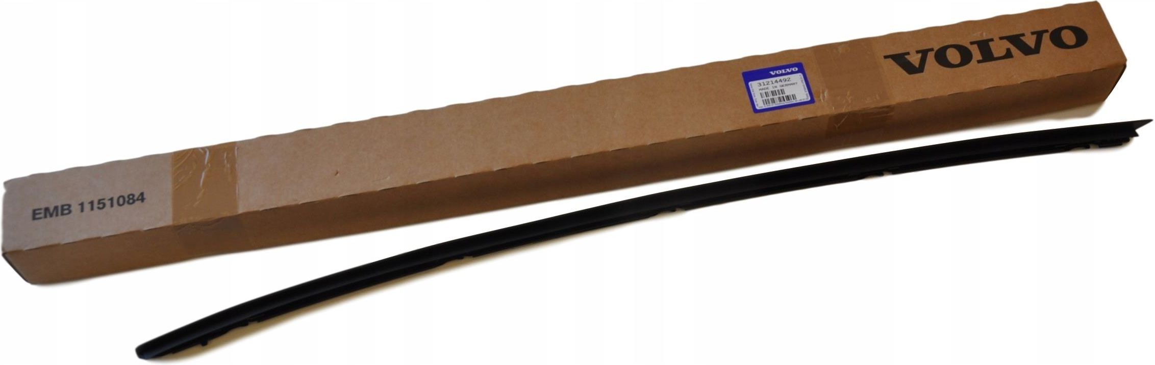 Listwa boczna Volvo 30650144 V70 S80 Lewa Pionowa Listwa Szyby Czołowej ...