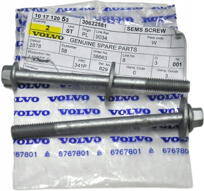 Volvo 31405314 S60 V60 Xc60 Śruba Belki Pod Chłodnice - Opinie i ceny ...