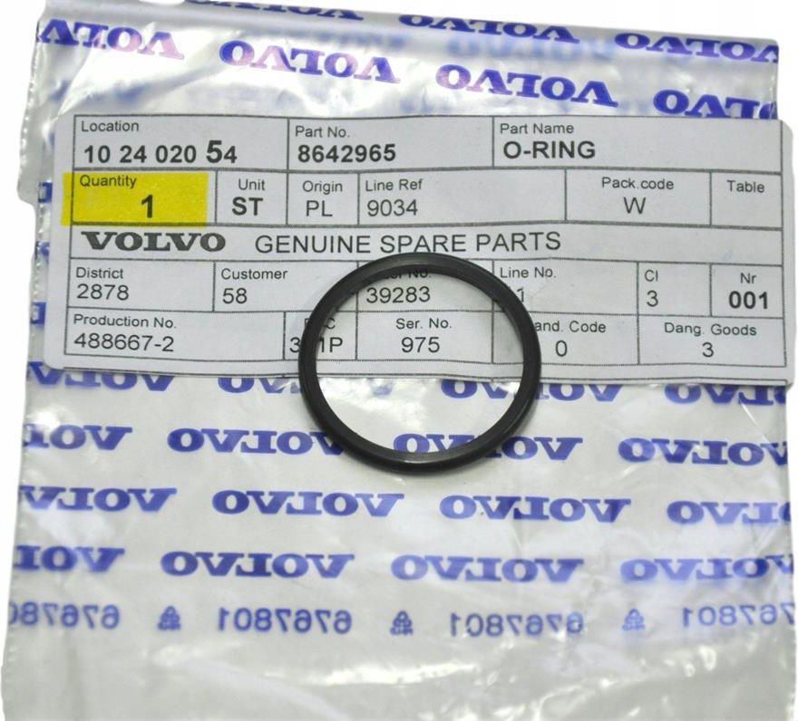 Volvo 31681983 V40 S60 V60 V70 S80 Oring Miski Olejowej - Opinie i ceny ...