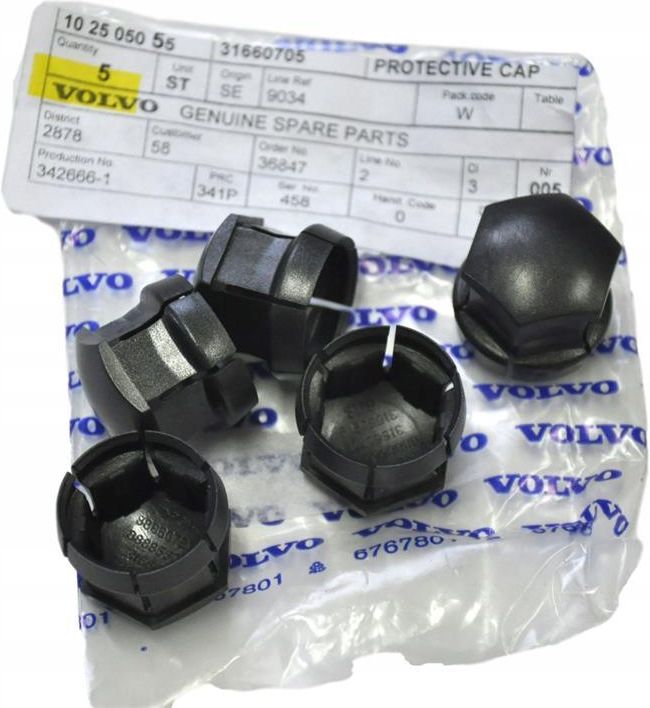 Volvo 31660705 Nakładka Na Srube Felgi Koła Czarna - Opinie i ceny na ...