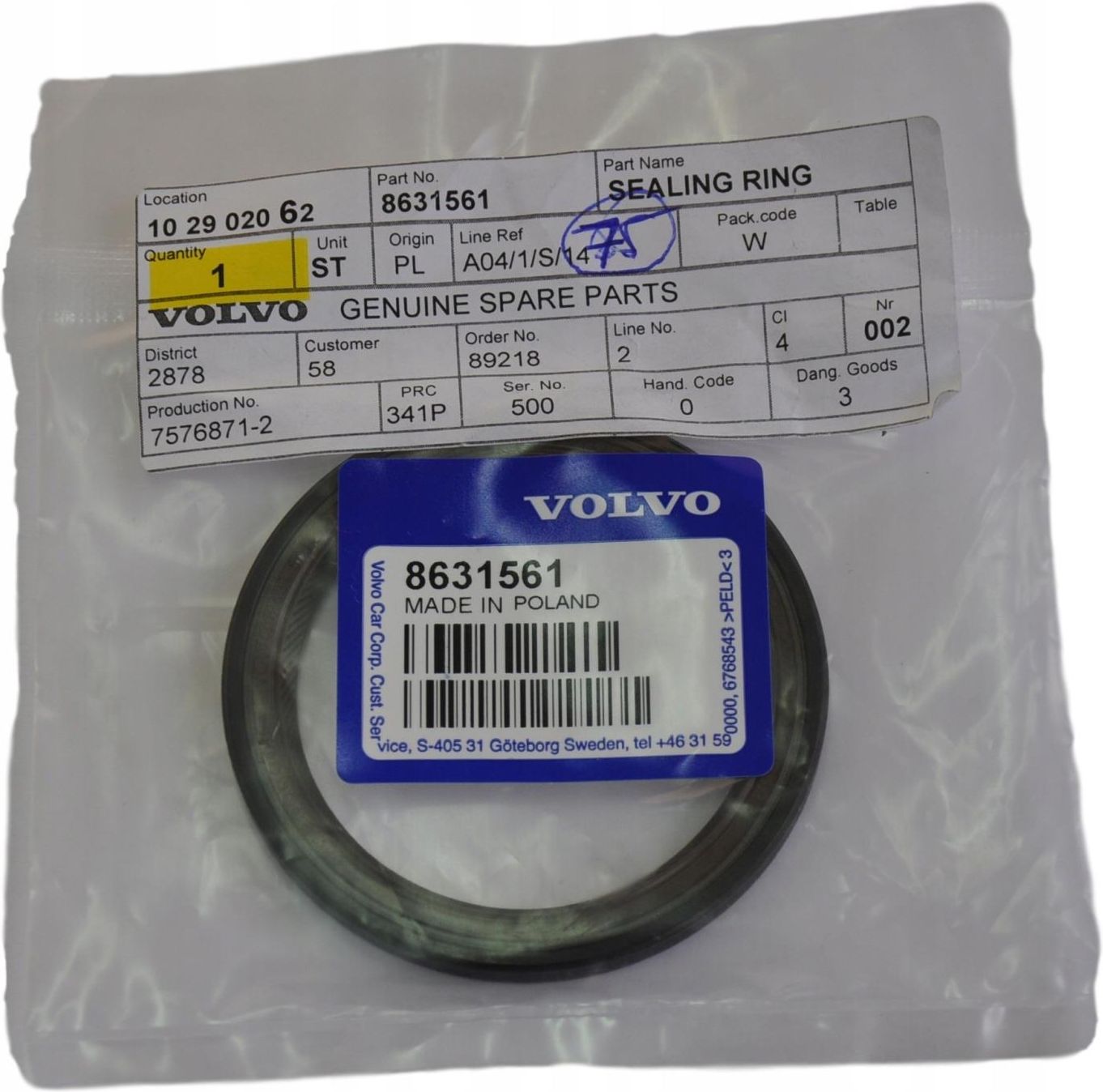 Volvo 31425188 V70 Xc70 Uszczelniacz Wałka Rozrządu Diesel - Opinie i ...