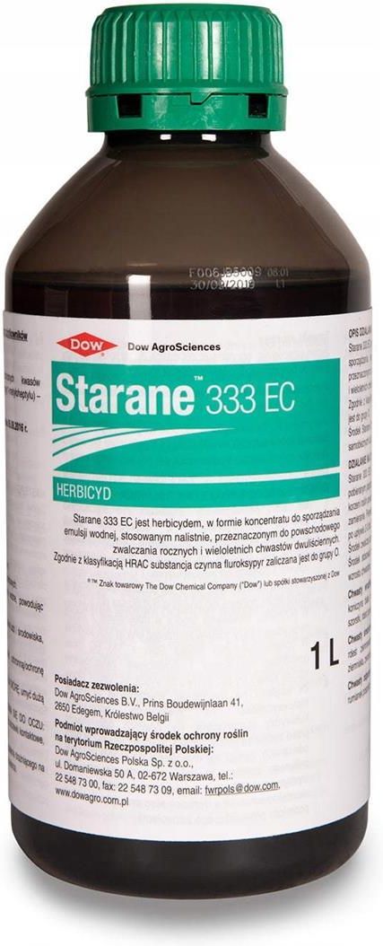 Starane 333 EC 1 L Dow Agro - Ceny i opinie - Ceneo.pl