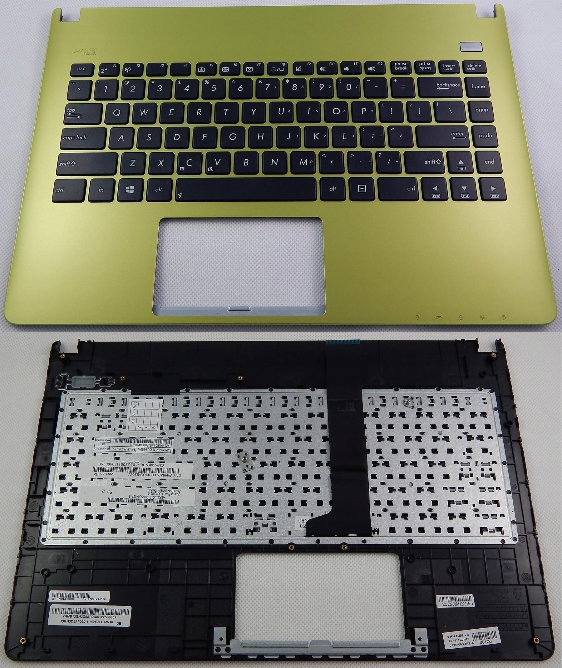 Podzespoły do laptopa TPRC OBUDOWA KLAWIATURA ASUS X401A X401U X401K ...