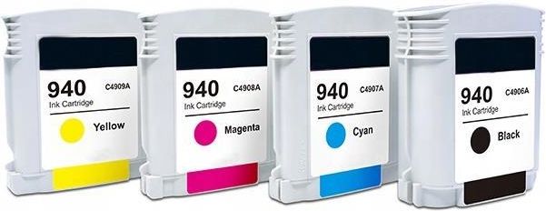 Tusz PREMIUM TONER & INK KOMPLET TUSZE DO HP 940 CZARNY + 940 KOLORY XL ...