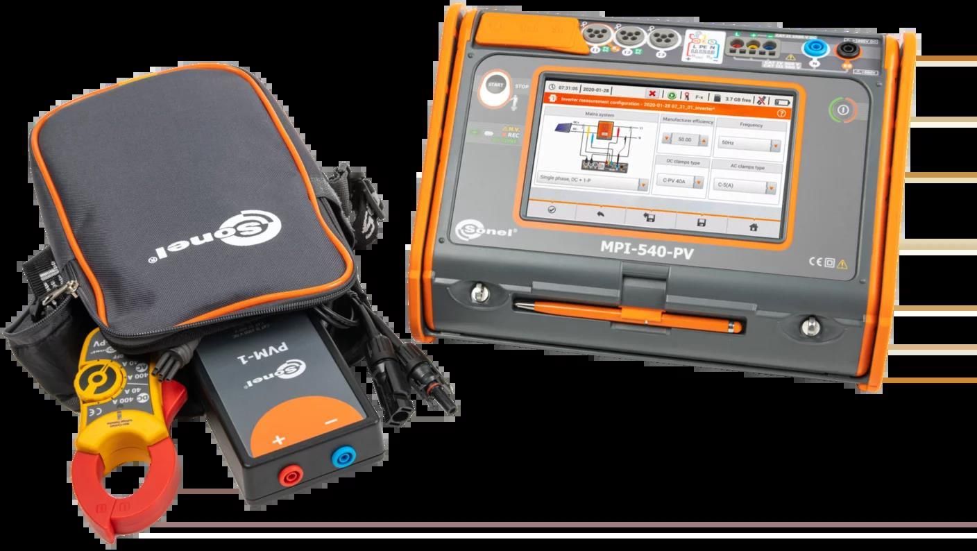 Miernik uniwersalny Sonel Mpi-540-Pvstart Miernik Parametrów Instalacji Elektrycznych I ...