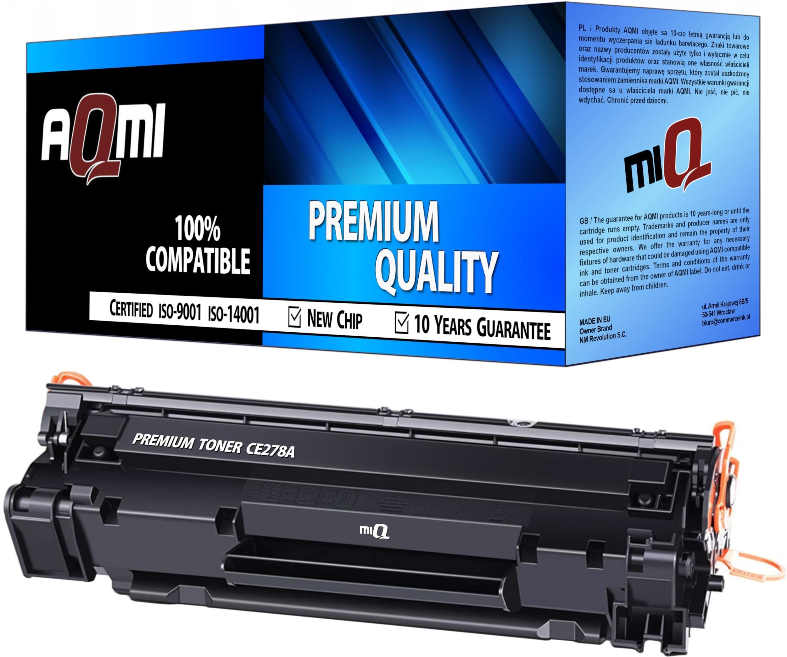 AQMI TONER 78A DO HP LASERJET M1536DNF M1536 MFP P1606 - Opinie i ceny ...