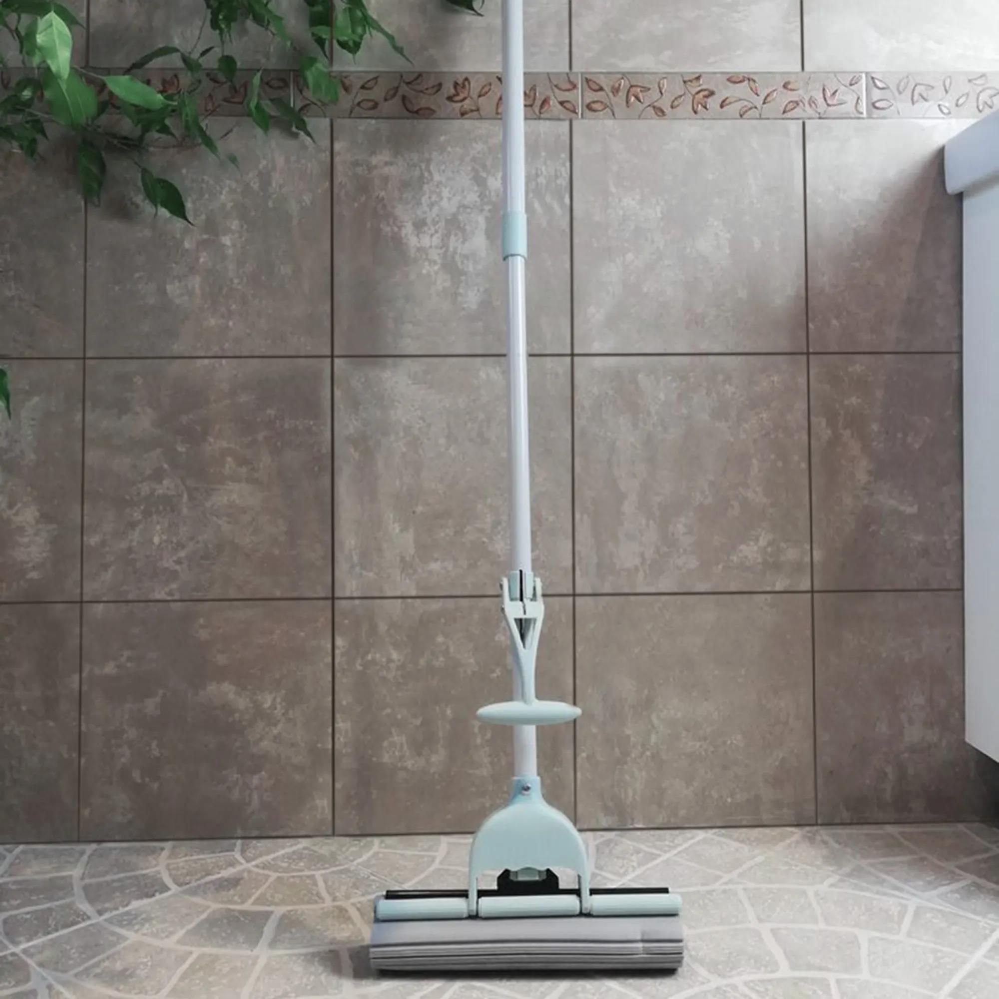 YORK Mop gąbkowy do mycia podłóg SATURN + kij teleskopowy + Chusteczki ...