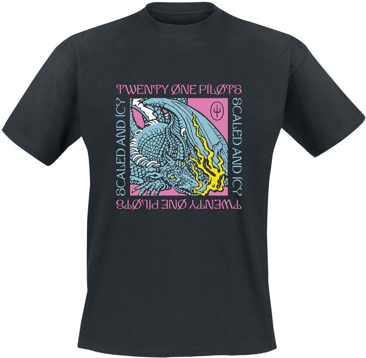 Twenty One Pilots - Scaled And Icy - T-Shirt - czarny - Ceny i opinie ...