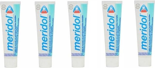Meridol pasta do zębów Ochrona Dziąseł 5x75ml - Opinie i ceny na Ceneo.pl