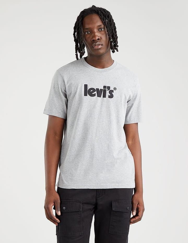 Levi´s Koszulka w kolorze jasnoszarym - Ceny i opinie - Ceneo.pl