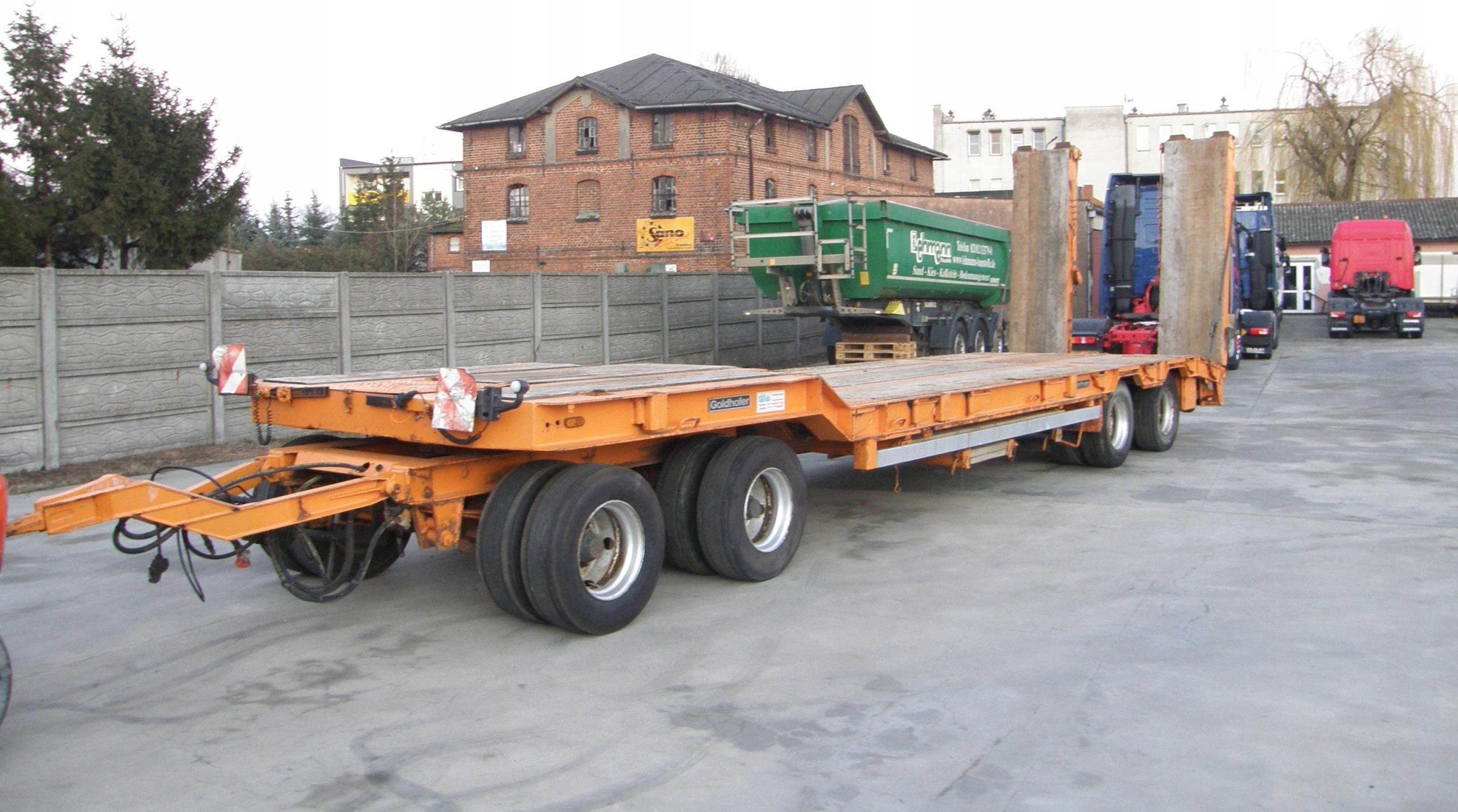 PRZYCZEPA NISKOPODWOZIOWA GOLDHOFER 4 OSIE 2004rok - Opinie i ceny na Ceneo.pl