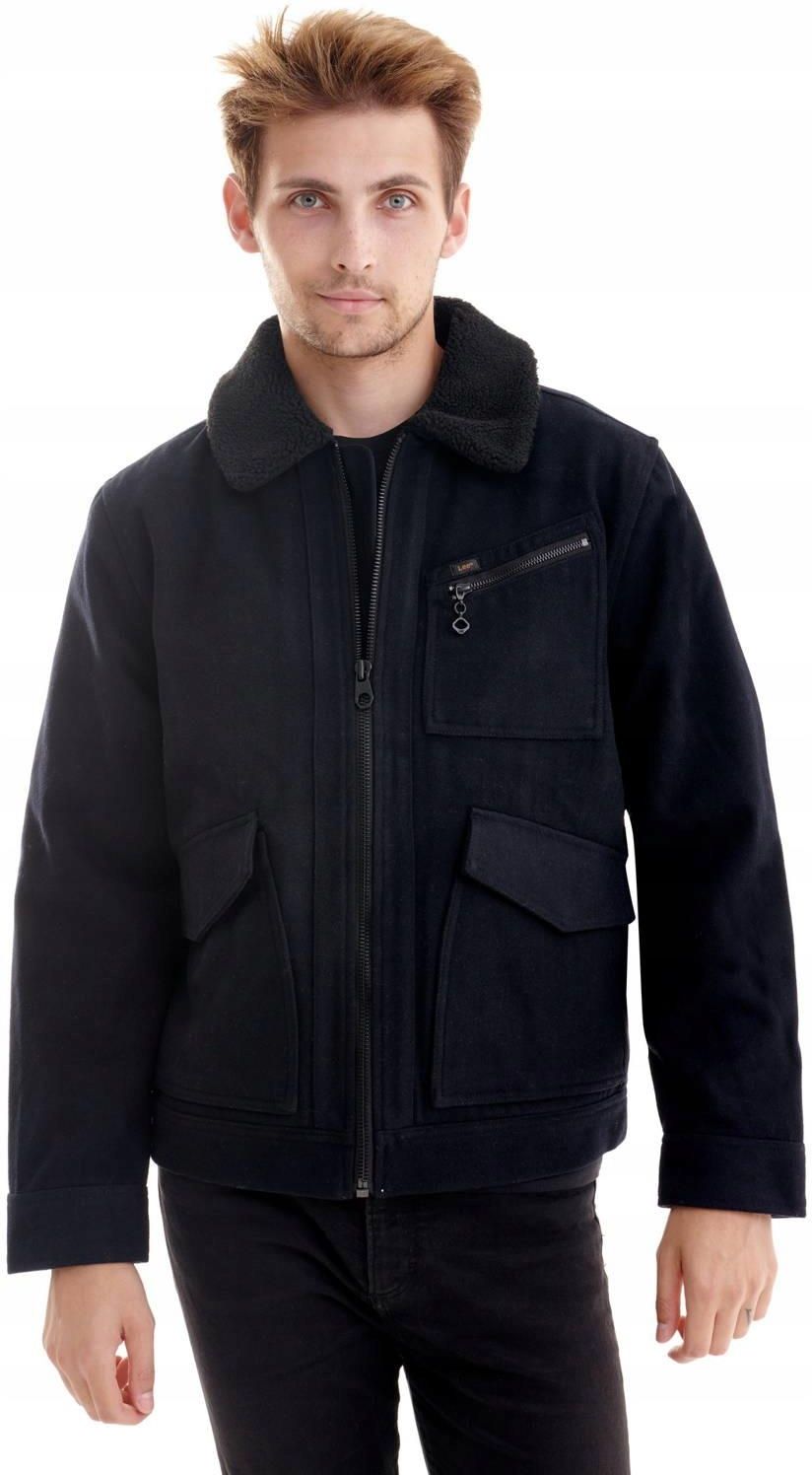 Lee 191J Wool Jacket Black L86FLB01 XL - Ceny i opinie - Ceneo.pl