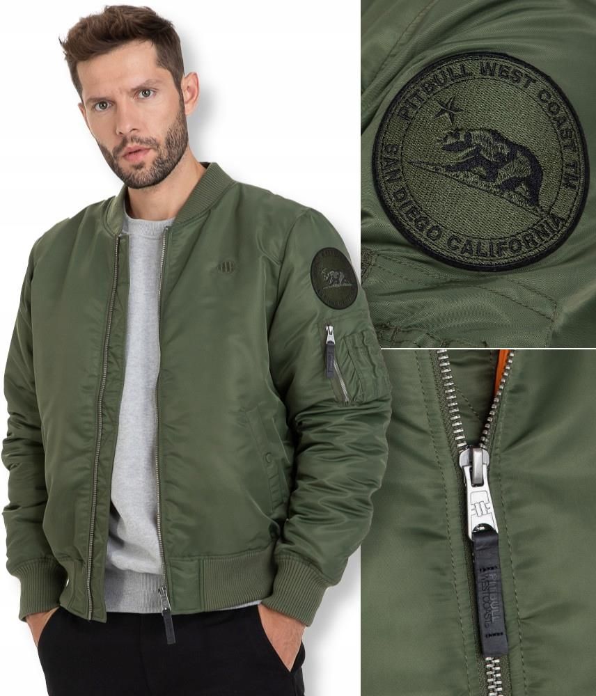 Kurtka przejściowa Pit Bull MA1 '21 Oliwkowa L - Ceny i opinie - Ceneo.pl