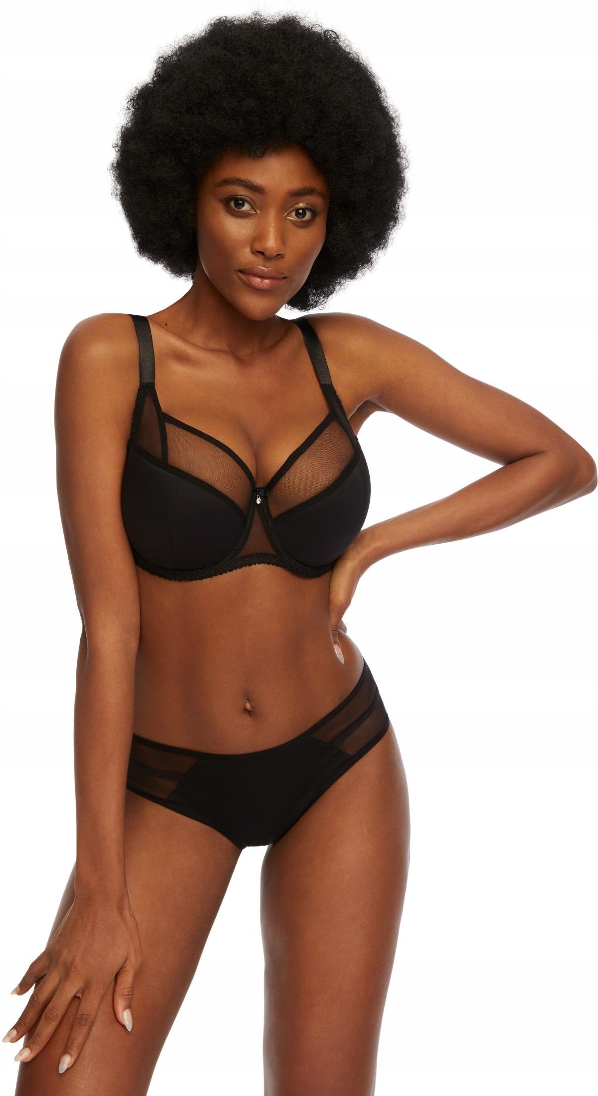 Kinga Sophie biustonosz półusztywniany czarny - Ceny i opinie - Ceneo.pl