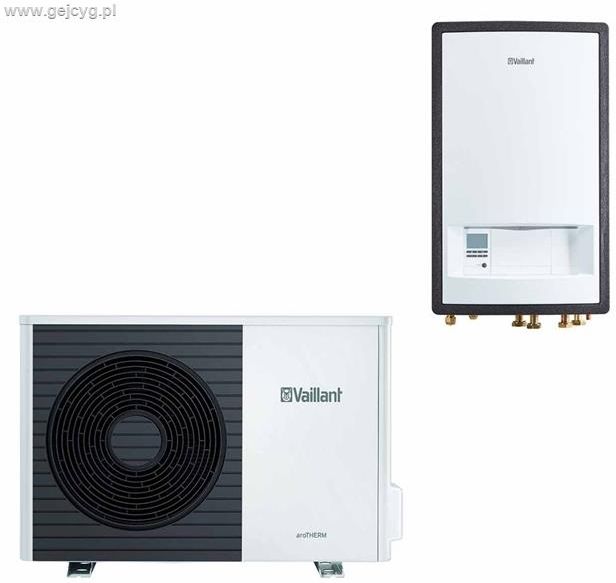 Pompa ciepła Vaillant VWL 75/5As+VWL 77/5Is+VRC720 Arotherm Split ...