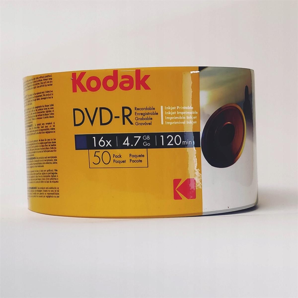 Płyty KODAK DVD-R 4.7GB 16x Wysoka Jakość 50 szt. - Opinie i ceny na ...