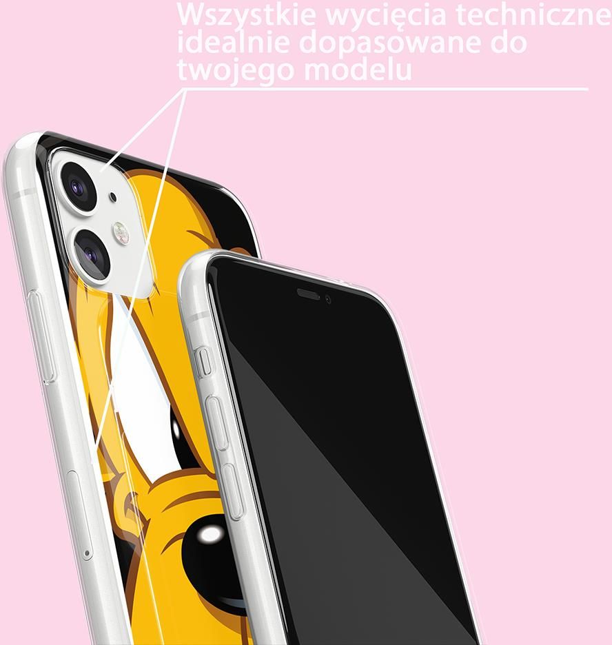 Etui Pluto 002 Disney Nadruk pełny Żółty Producent: Iphone, Model: 12 / ...