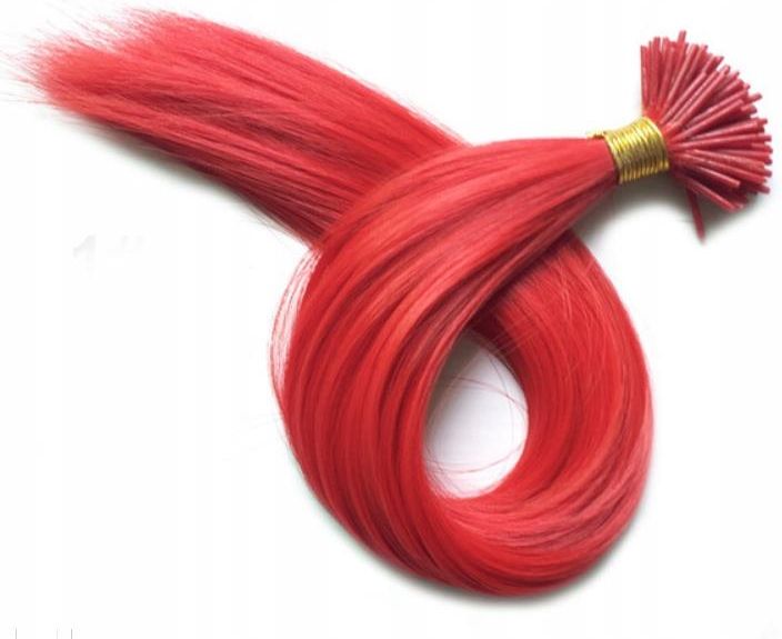 KOLOROWE WŁOSY DOCZEPIANE PASEMKA MIKRO RINGI X10 - Opinie i ceny na ...