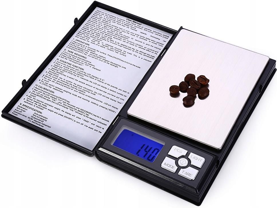 WAGA JUBILERSKA 0,01g 500g CYFROWA PRECYZYJNA LCD - Ceny i opinie - Ceneo.pl