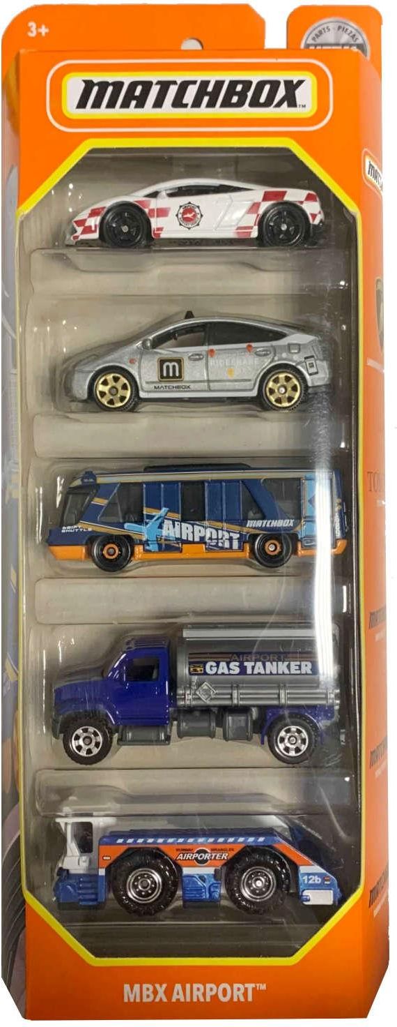 Mattel Matchbox MBX Airport 5-pak HCJ03 - Ceny i opinie - Ceneo.pl