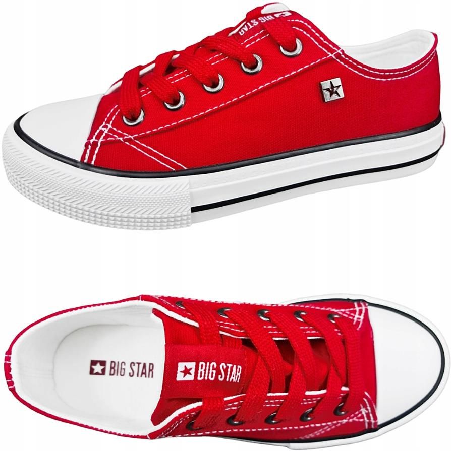 Trampki Big Star czerwone dziecięce DD374161 28 - Ceny i opinie - Ceneo.pl