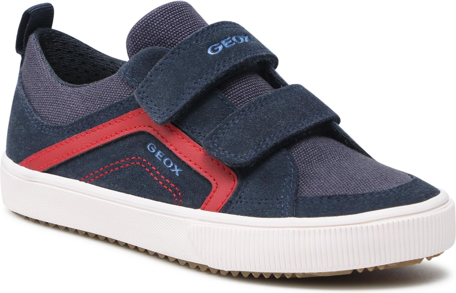 Sneakersy GEOX - J Alonisso B.A J252CA 02210 C0735 S Navy/Red - Ceny i opinie - Ceneo.pl