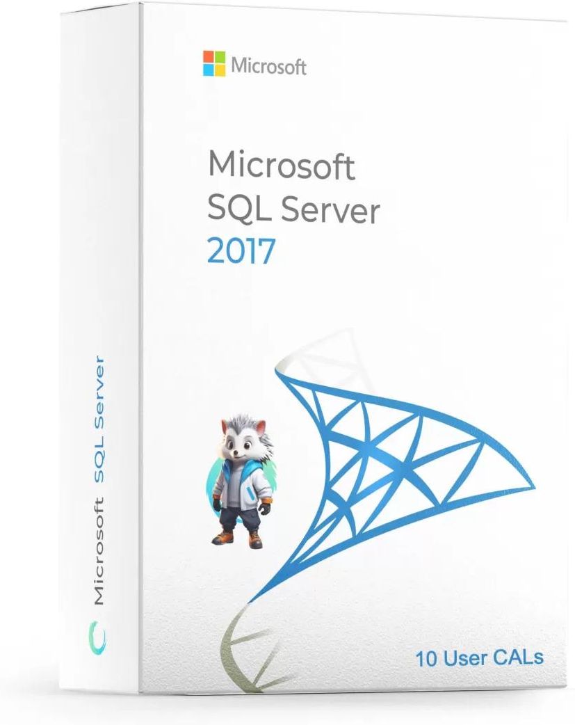 Programy serwerowe Microsoft SQL Server 2017 Standard + 10 User Cals - Opinie i ceny na Ceneo.pl