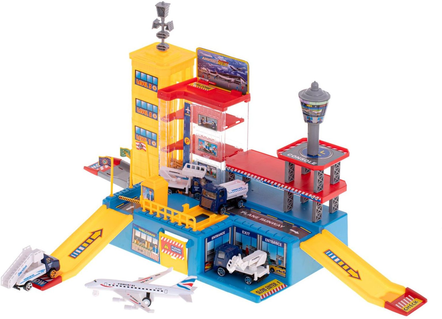 Lotnisko parking samolot + pojazdy zestaw 70el. - Ceny i opinie - Ceneo.pl