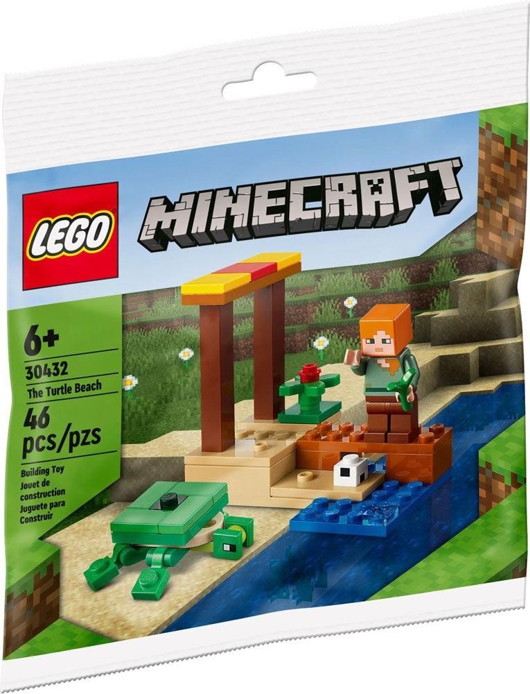 LEGO Minecraft 30432 Plaża żółwi - Ceny i opinie - Ceneo.pl