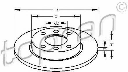 Topran Tarcza Hamulcowa 720 239 720239 - opinie i ceny na Ceneo.pl