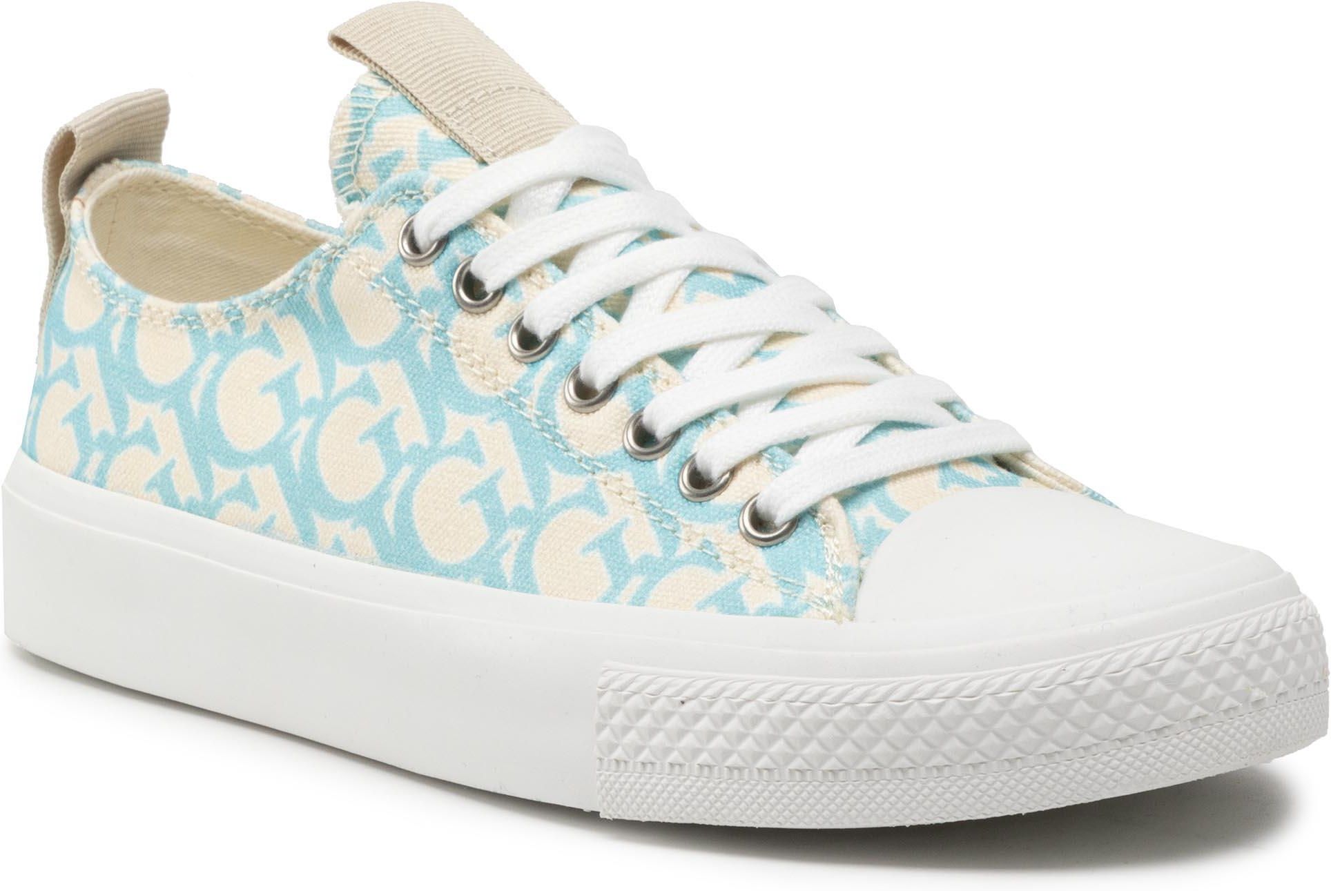 Trampki GUESS - Ederla Low Cut FL5ERL FAL12 SKY - Ceny i opinie - Ceneo.pl