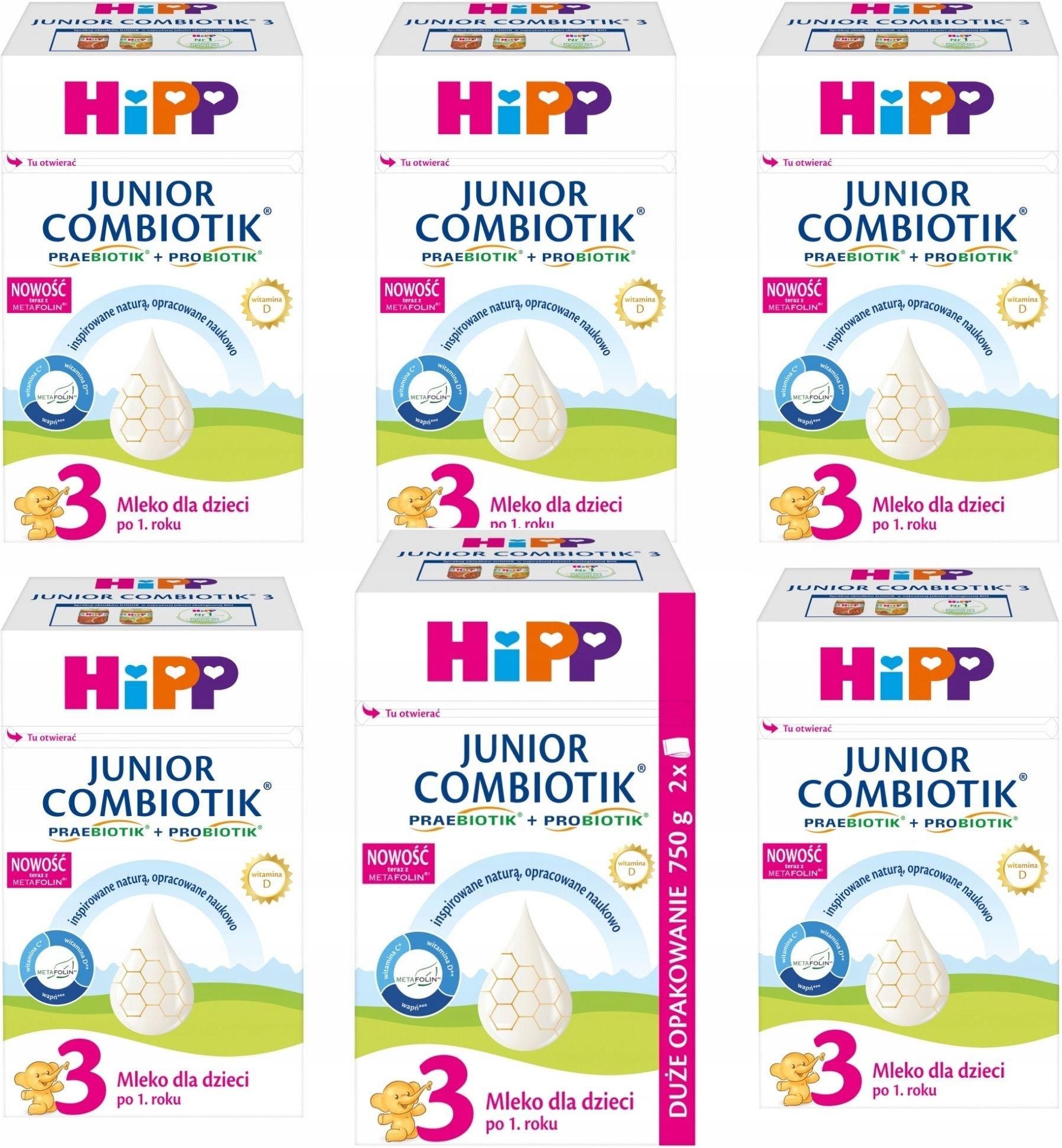 Hipp 3 Zestaw 5X750G - Ceny i opinie - Ceneo.pl