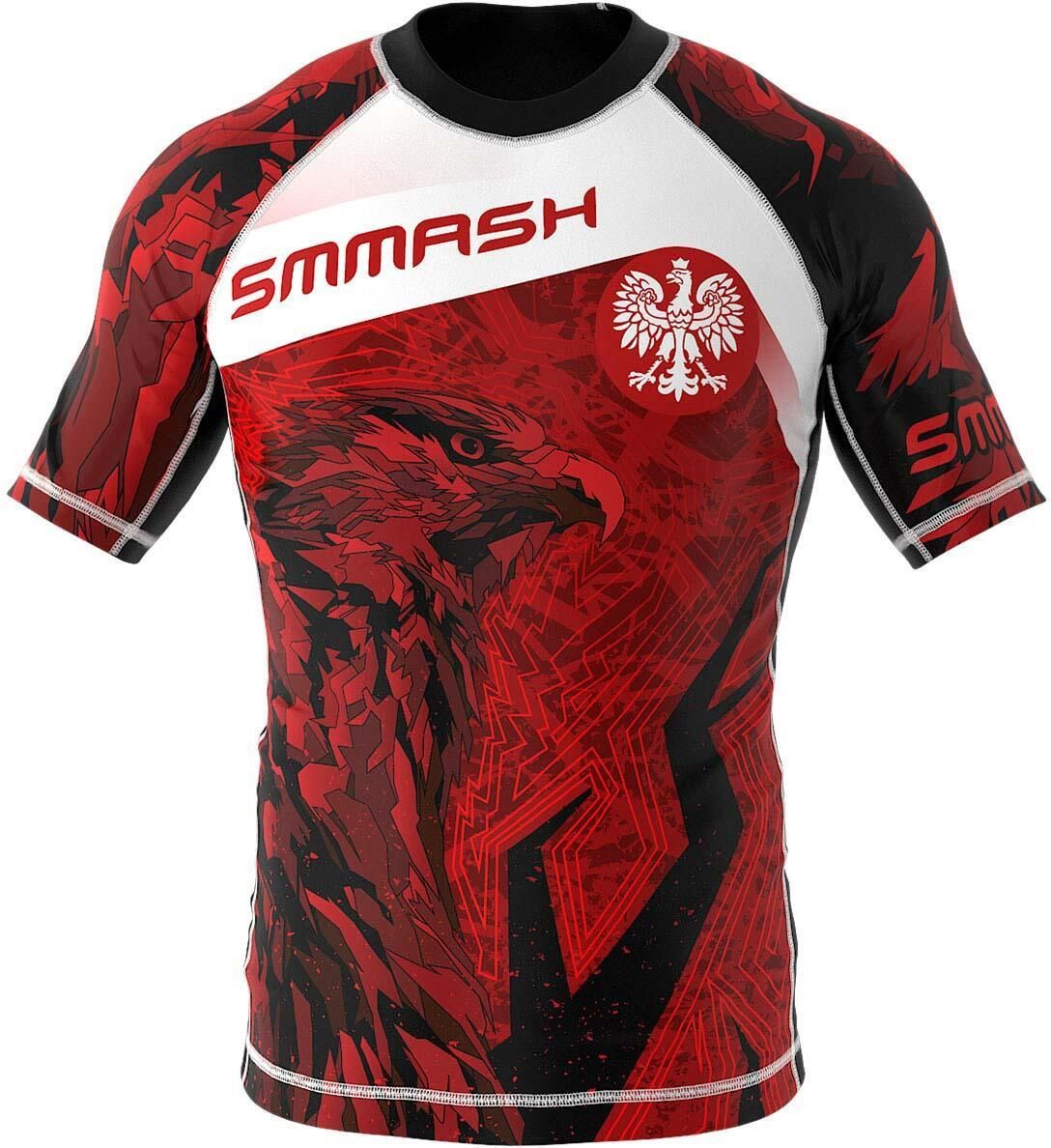 Smmash Dziecięcy Rashguard Z Krótkim Rękawem Patriot 2.0 Poland ...