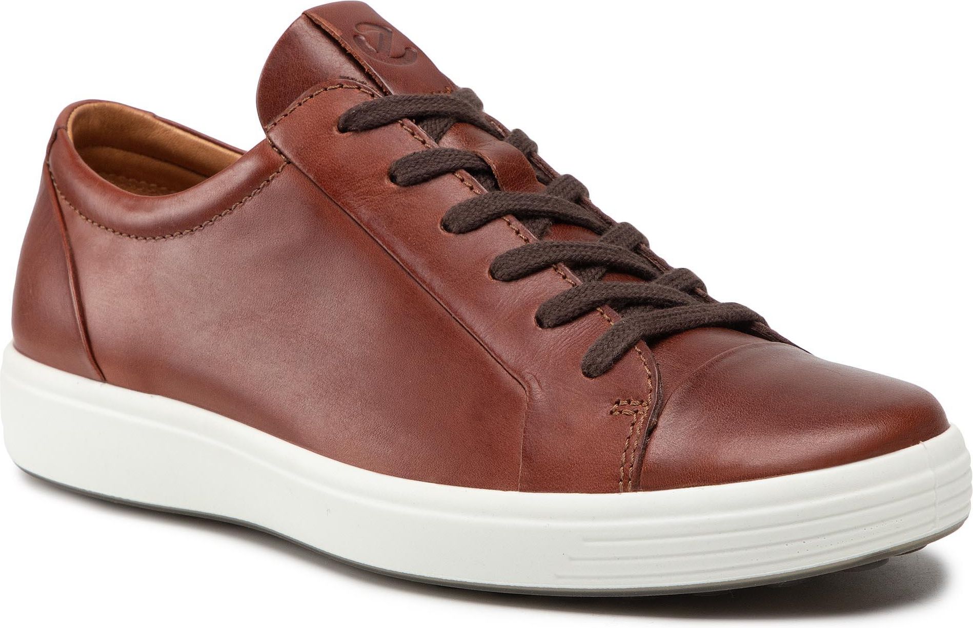 Sneakersy ECCO - Soft 7 M 47036402053 Cognac - Ceny i opinie - Ceneo.pl