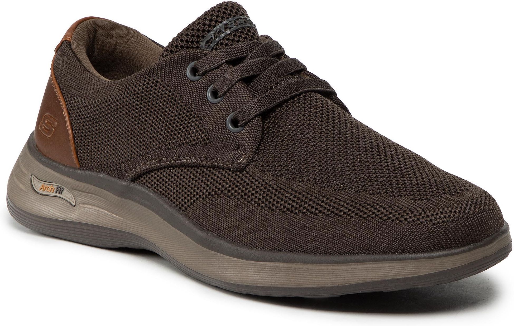 Sneakersy SKECHERS - Weedon 204463/OLBR Olive/Brown - Ceny i opinie ...