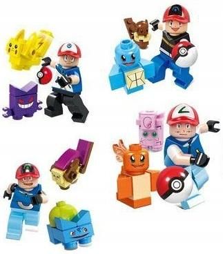 Mega Construx Pokemon Go 12 X Figurki Pikachu Charmander Ash Zpl - ceny ...