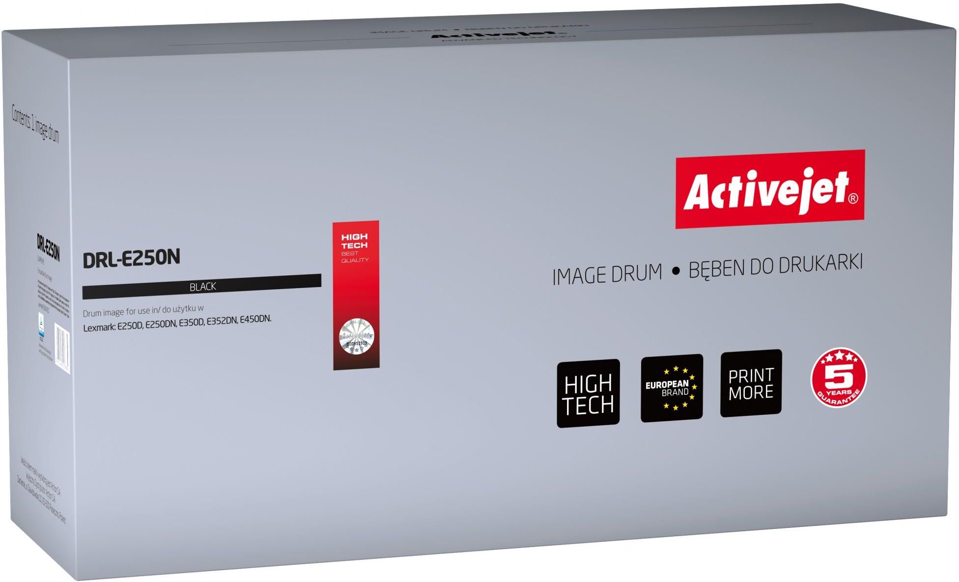 Activejet Lexmark E250X22G Czarny DRL-E250N - Opinie i ceny na Ceneo.pl