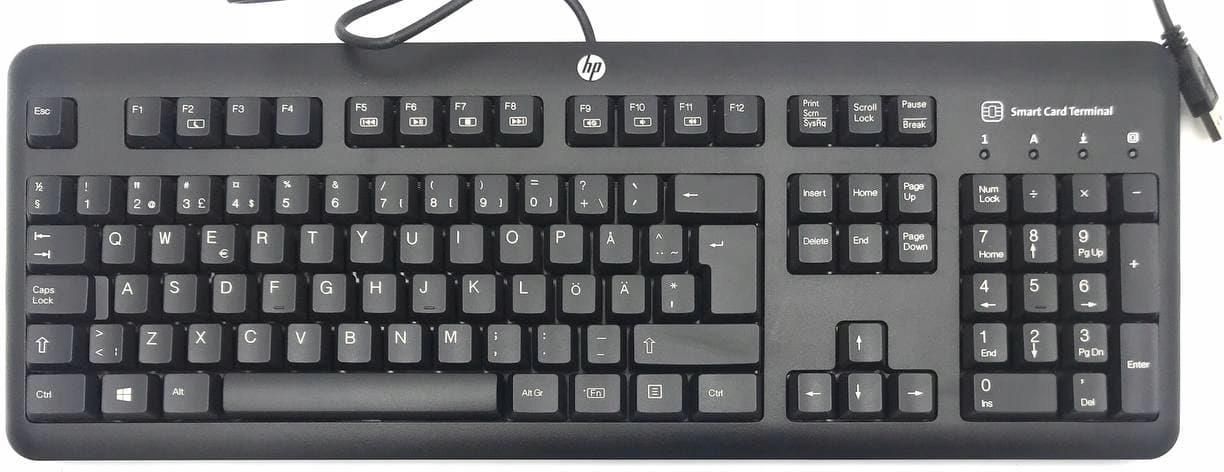 Klawiatura Hp Usb SK-2027 Qwerty Czytnik (SK2027) - Opinie i ceny na ...
