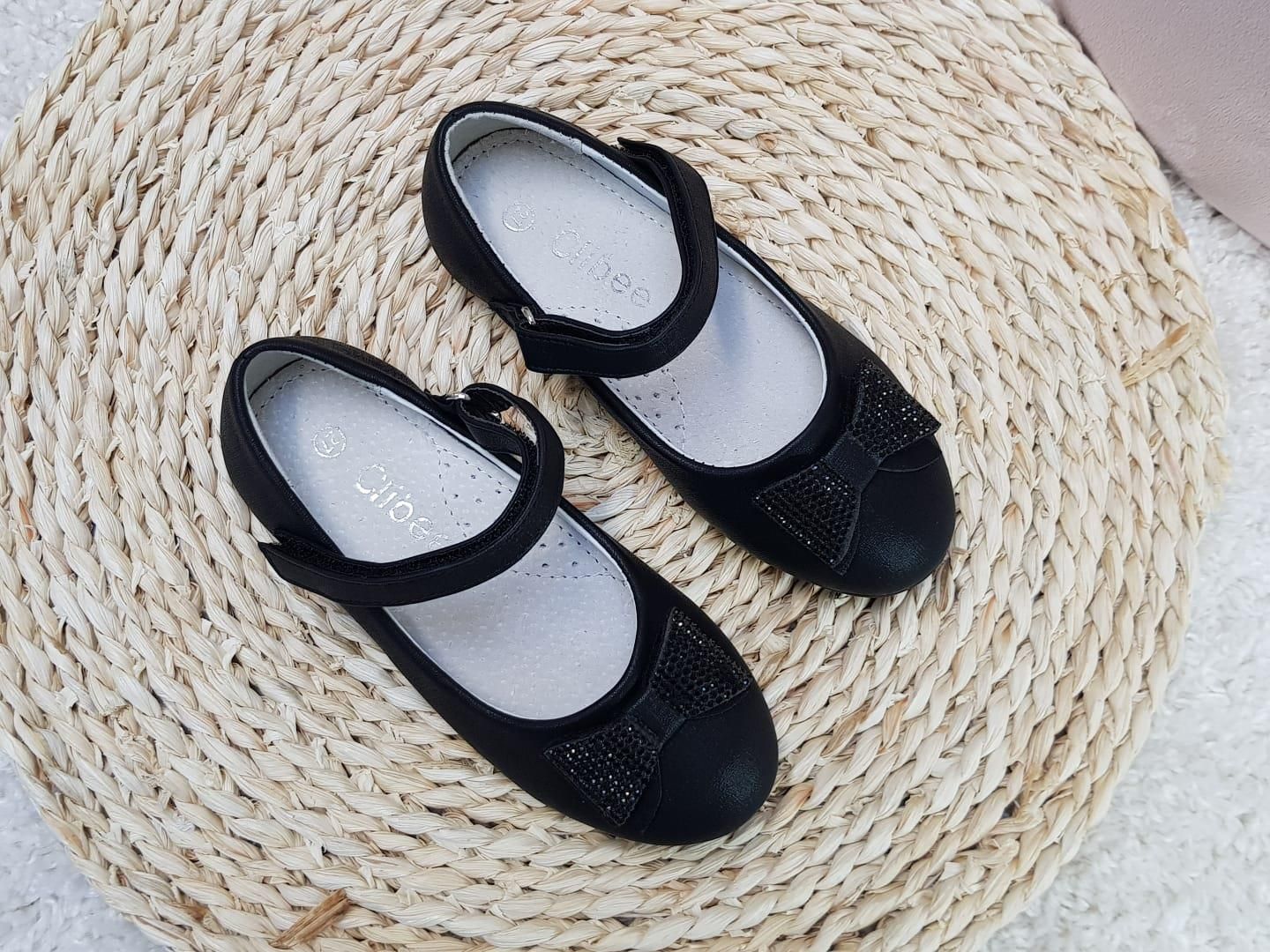 Balerinki dziewczęce 25-30 czarne z kokardką PATRYCJA - Ceny i opinie ...