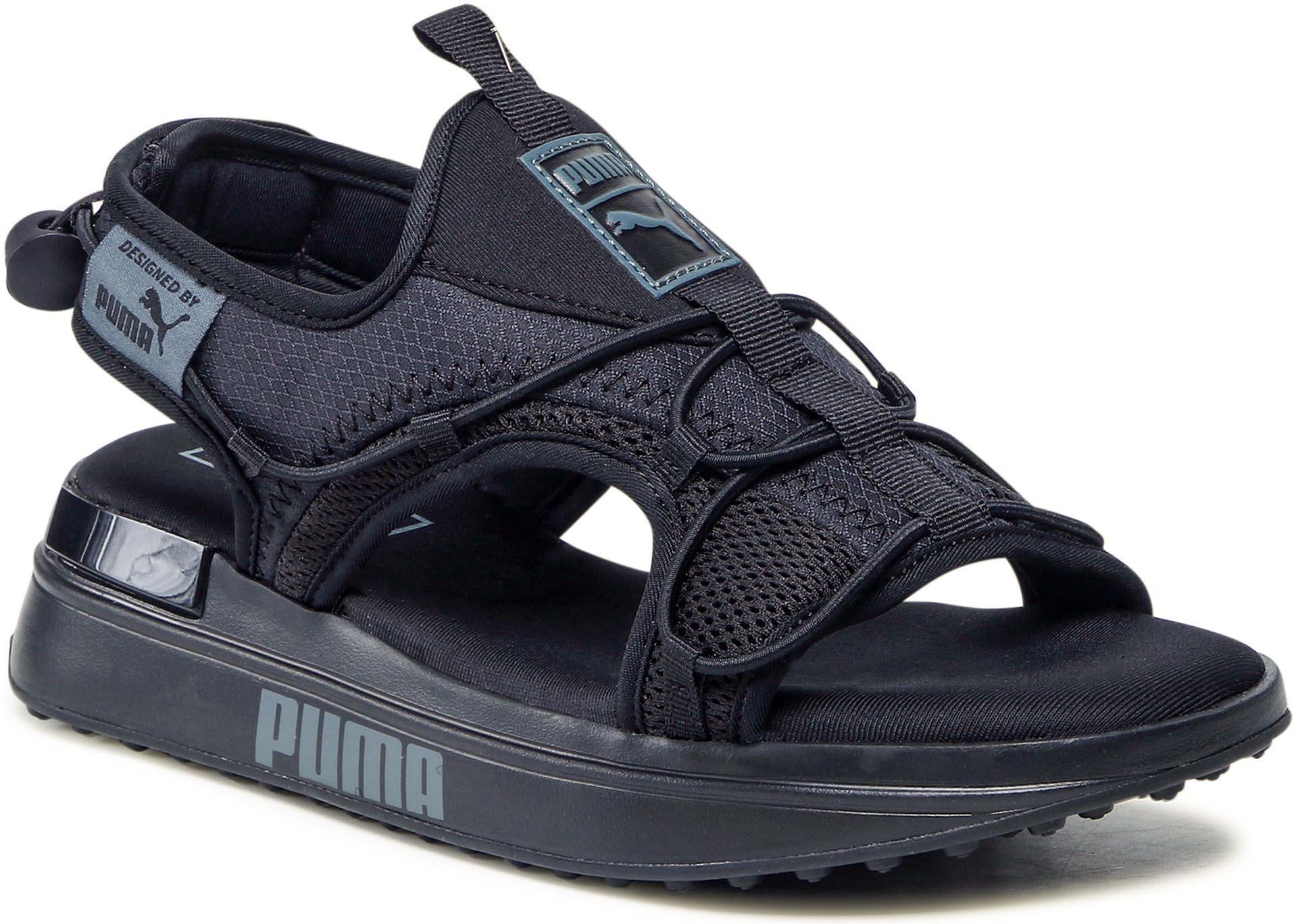 Sandały PUMA - Surf Sandal 384258 01 Puma Black/Dark Slate - Ceny i ...